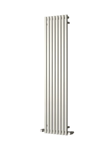 CASCIA 240mm Wide 1800mm High Designer Bathroom Radiator - Vertical White