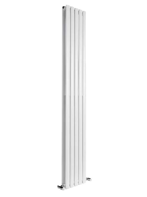 NEVA 295mm Wide 1500mm High White Radiator - Double