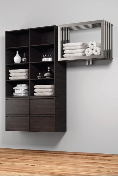 CALDO 700mm Wide 500mm High Stainless Steel Designer Radiator