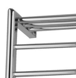 POLIFEMO 600mm Wide 1200mm High Chrome Designer Towel Radiator
