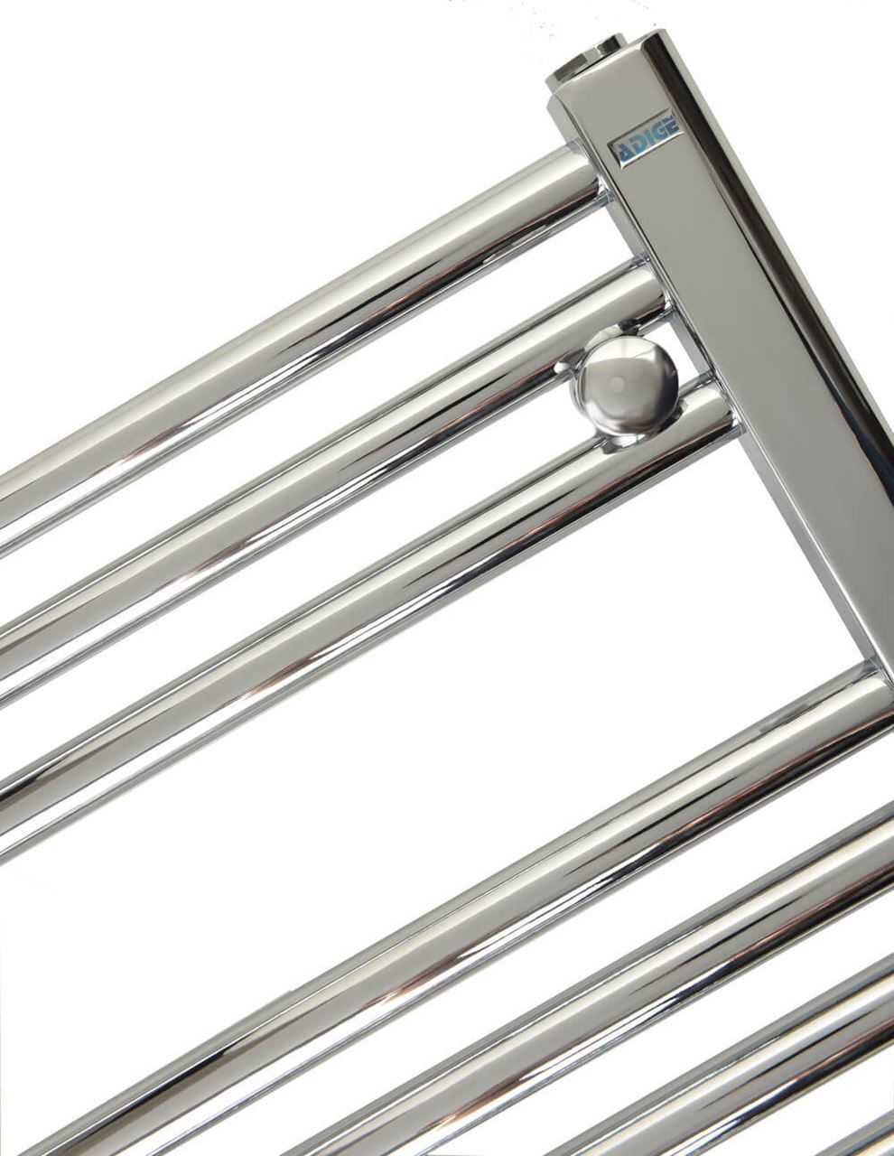 900mm Wide 600mm High Chrome Flat Towel Radiator