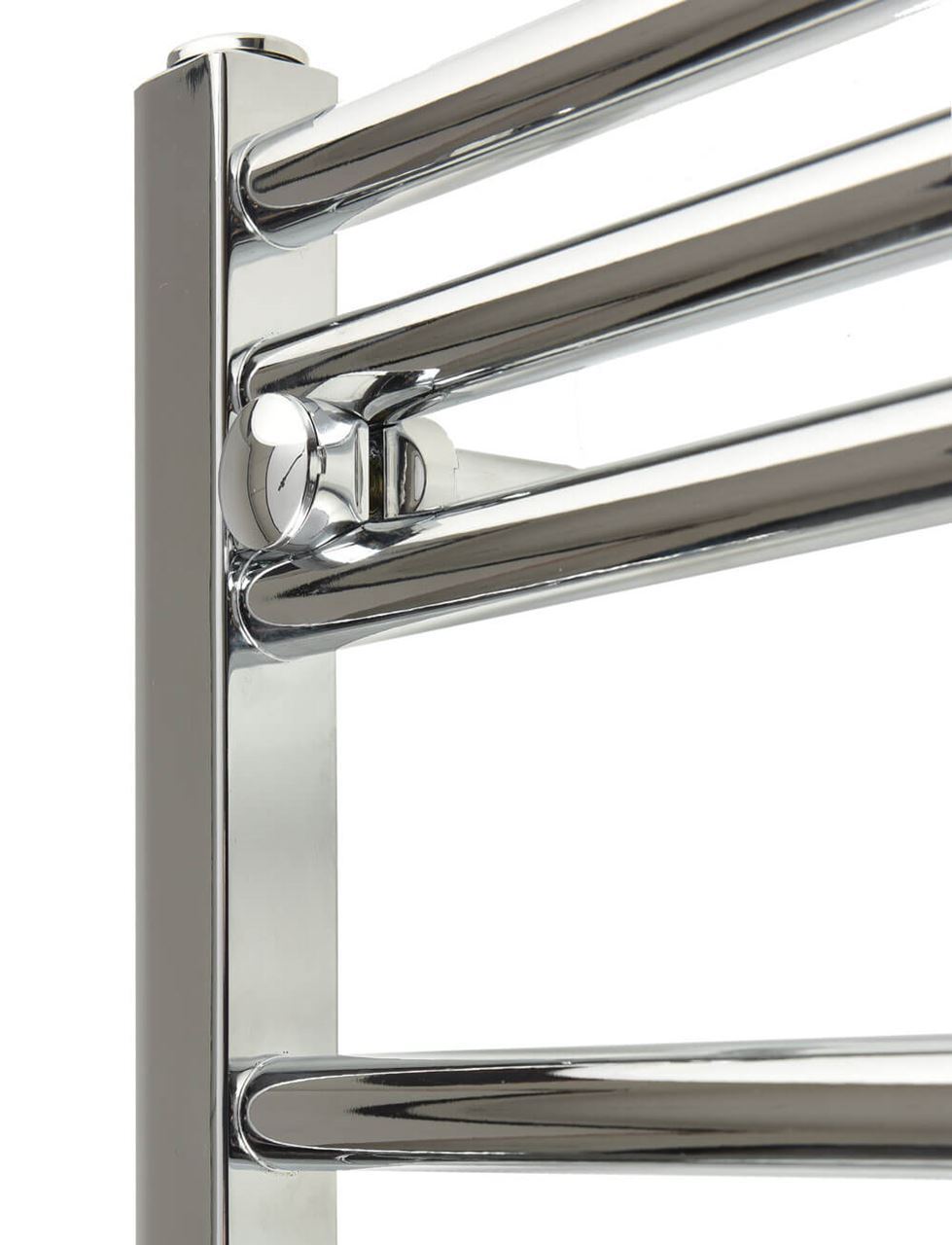 900mm Wide 600mm High Chrome Flat Towel Radiator