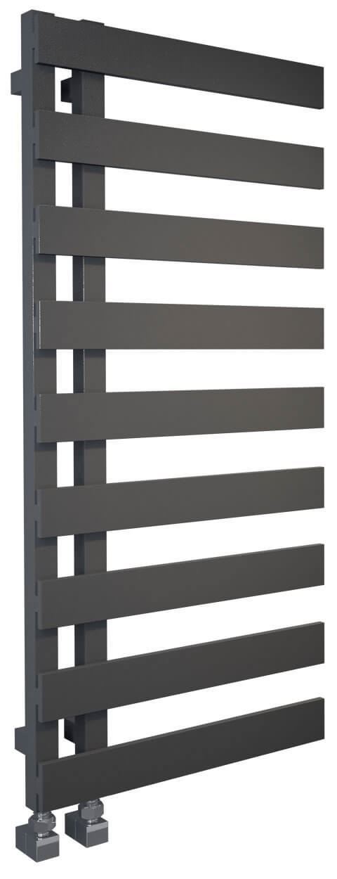 EMRENO Open End Towel Radiator | Anthracite, 500x1200mm