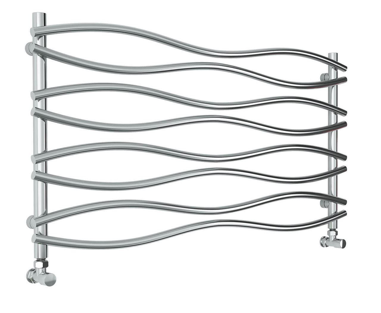 WAVE Chrome Designer Towel Radiator | 1200x635mm