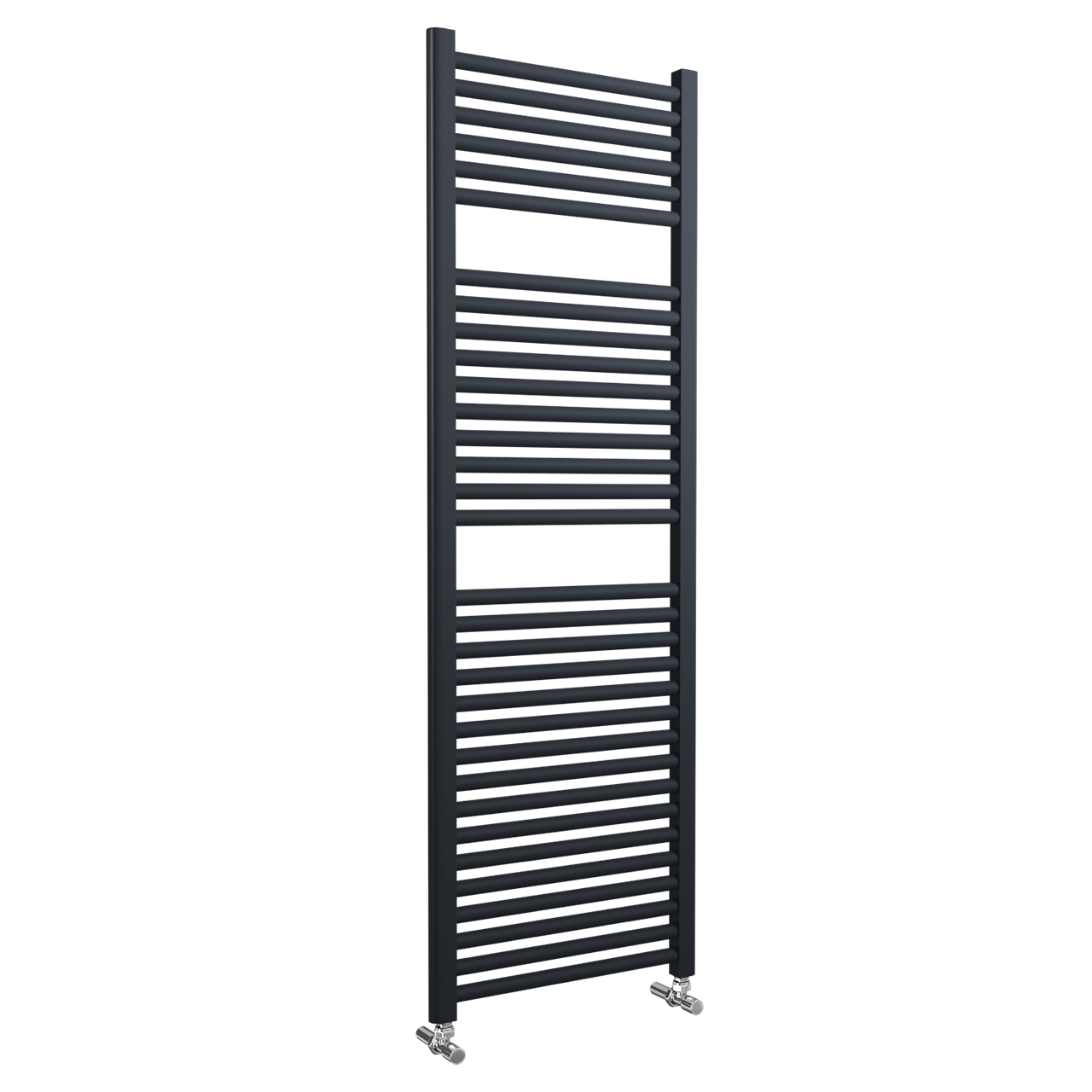 500mm Wide 1512mm High Anthracite Towel Radiator