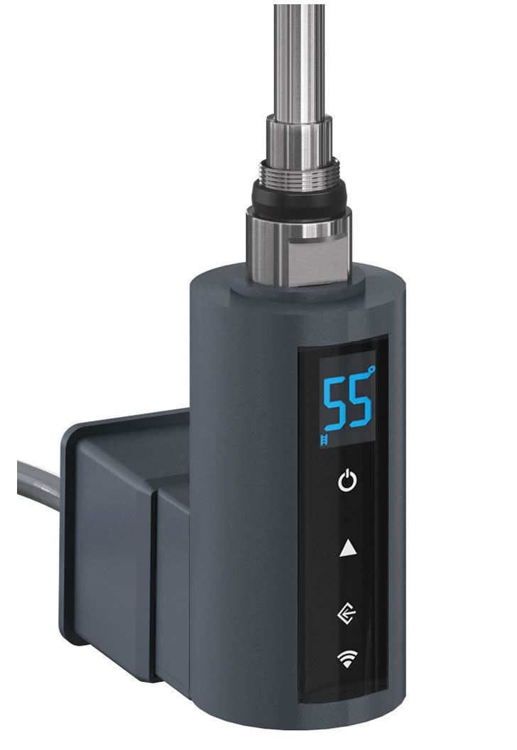 300W Thermostatic Heating Element with WiFi & 2/4hrs Booster | Anthracite