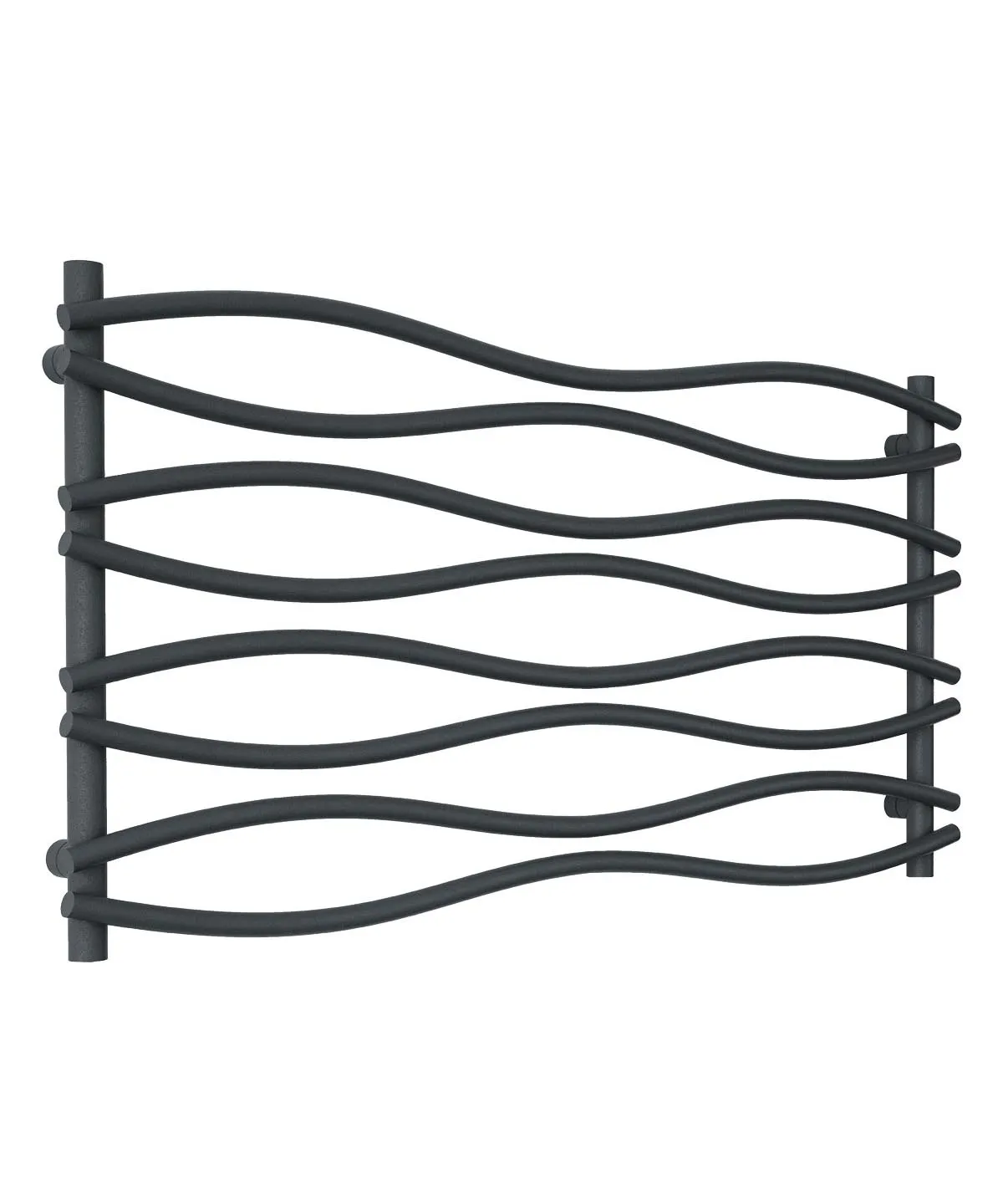 WAVE Anthracite Grey Towel Radiator | 1200x635mm