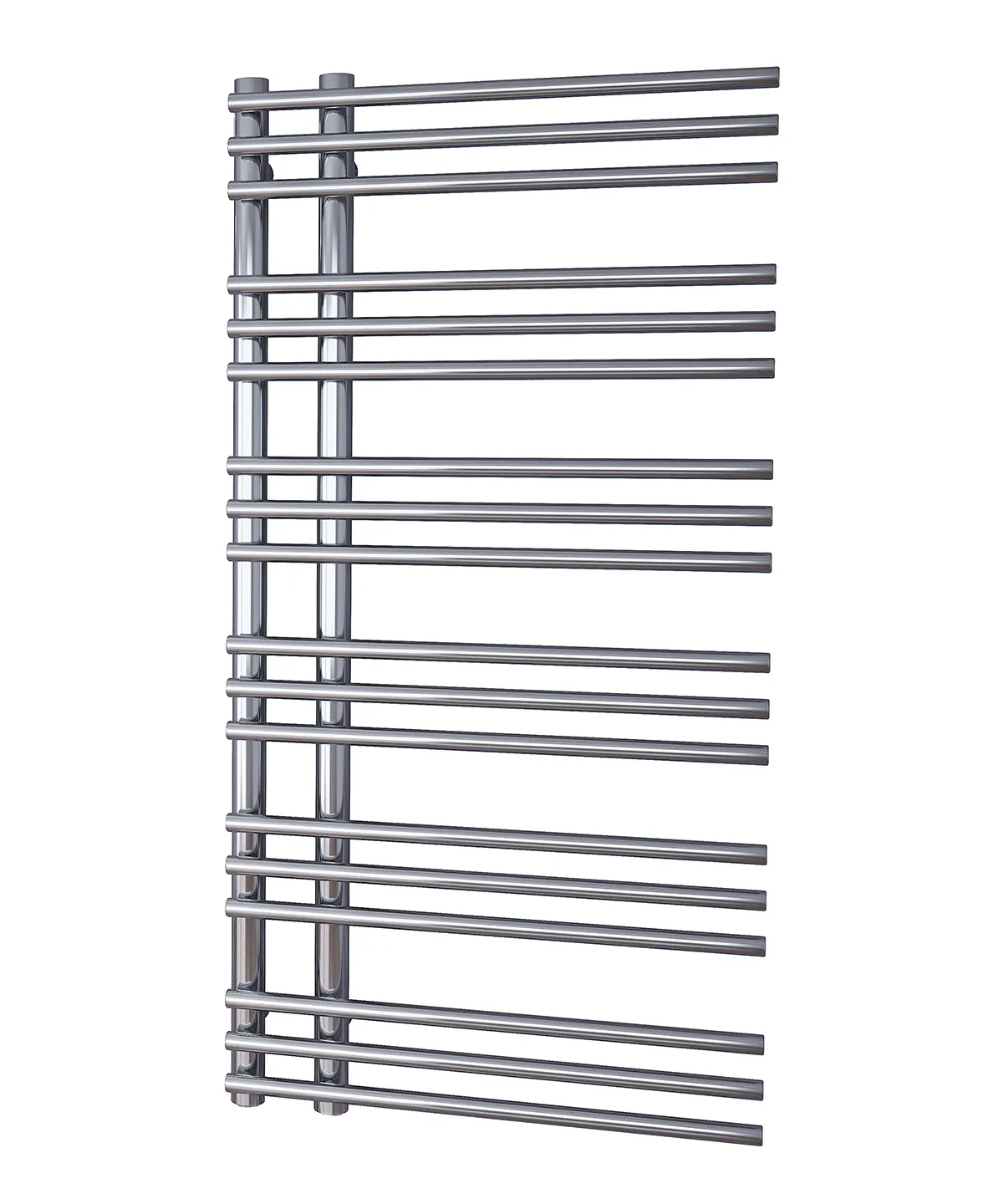 KETYA 600mm Wide 1200mm High Chrome Designer Towel Radiator