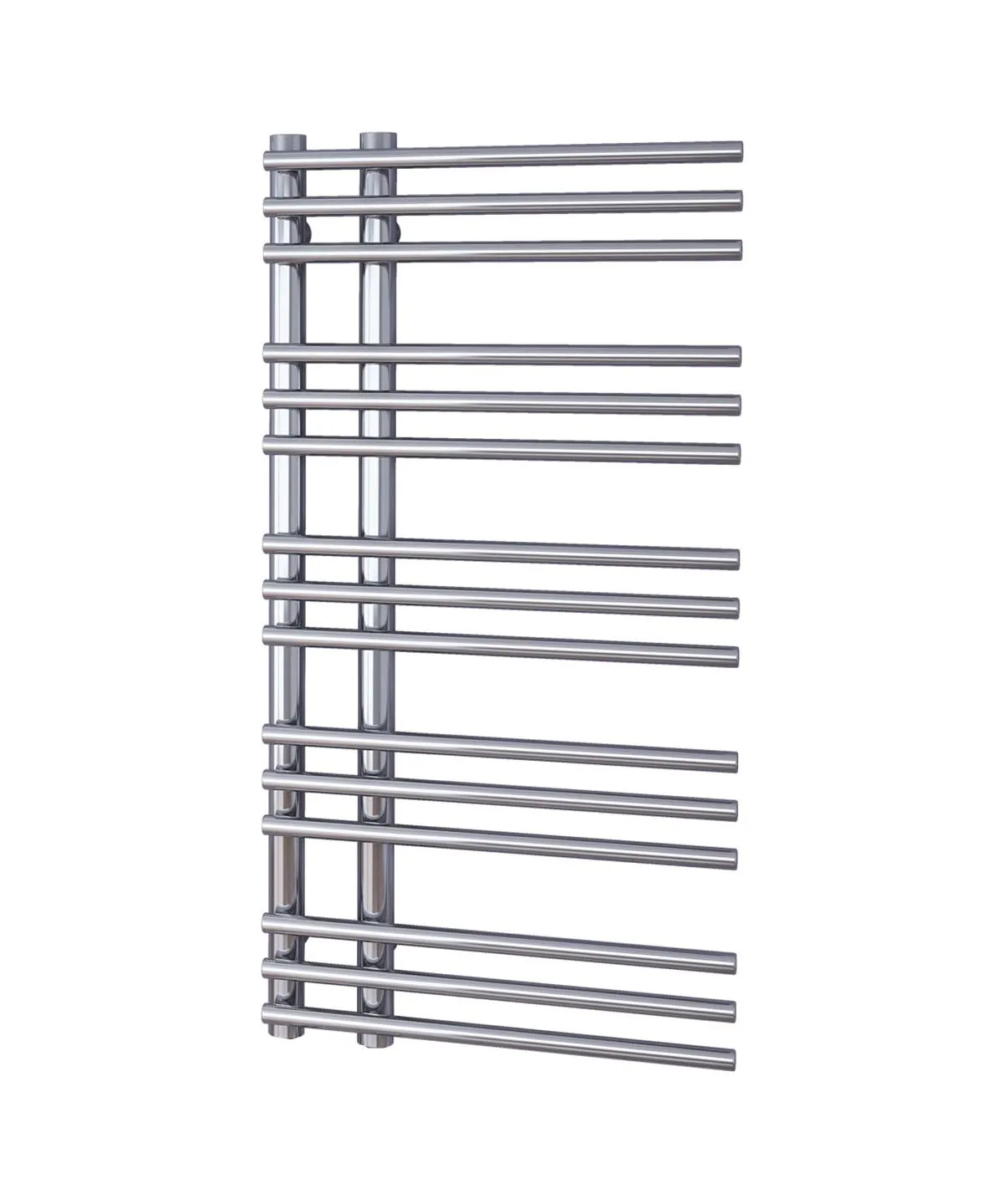 KETYA Designer Towel Radiator | 500x900, Chrome, Open End